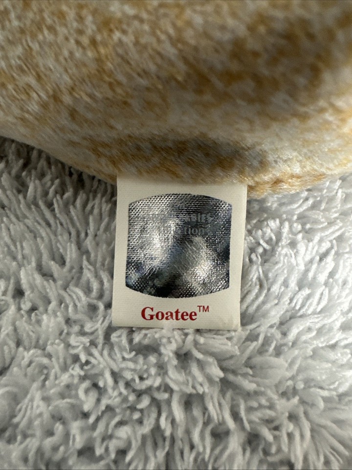 TY Beanie Babies "Goatee" 1999 Tan Gray Billy Goatee Goat | eBay