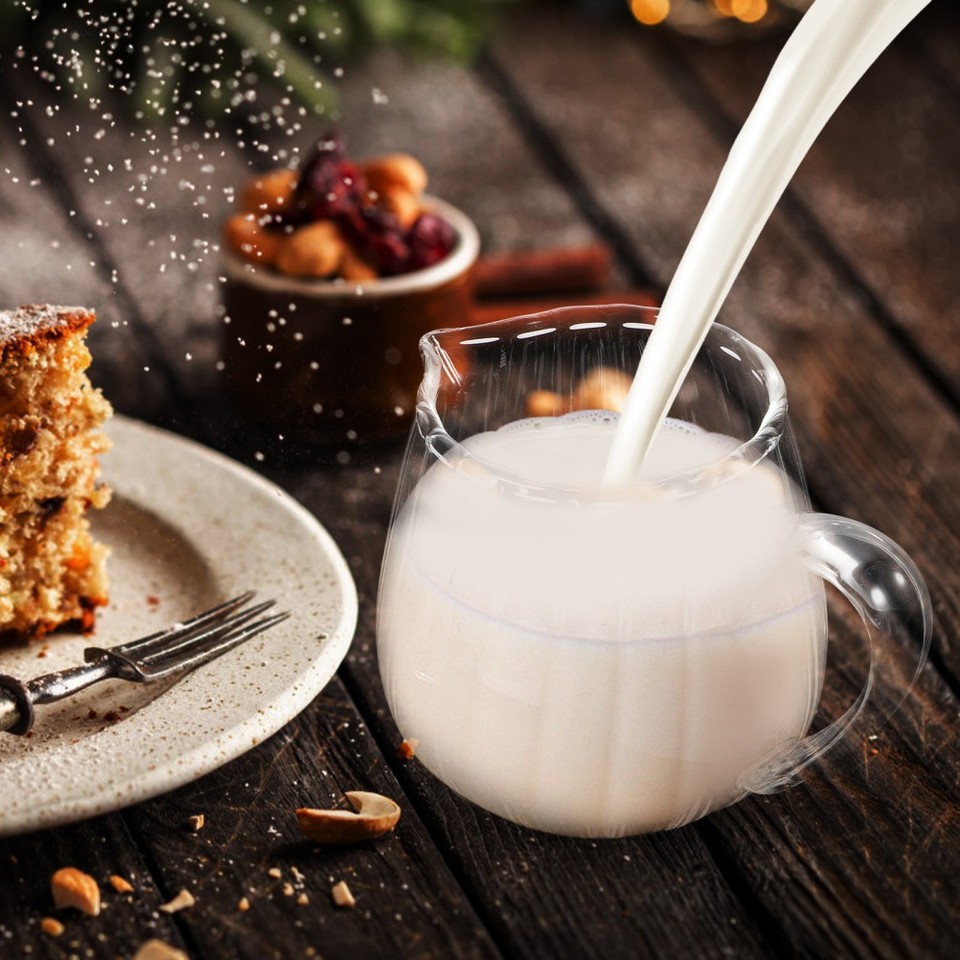 Formula Dispenser Small Glass Milk Jug Ice Tea Pitcher Measuring Cup ...