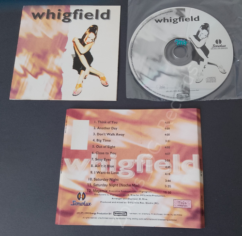 (Import) Whigfield - Whigfield CD 1995 - Rare Edition | eBay