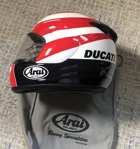Arai Ducati Corse Helmet. Size L. Super Clean. Expensive New! | eBay