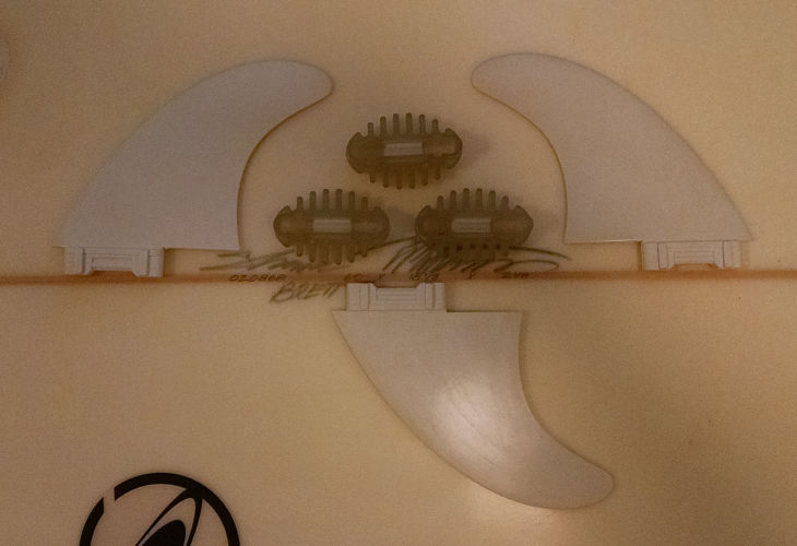 SPEEEDFINS SF-0006C Surfboard Carbon-Ceramic Fin/Box System incls 3 ...