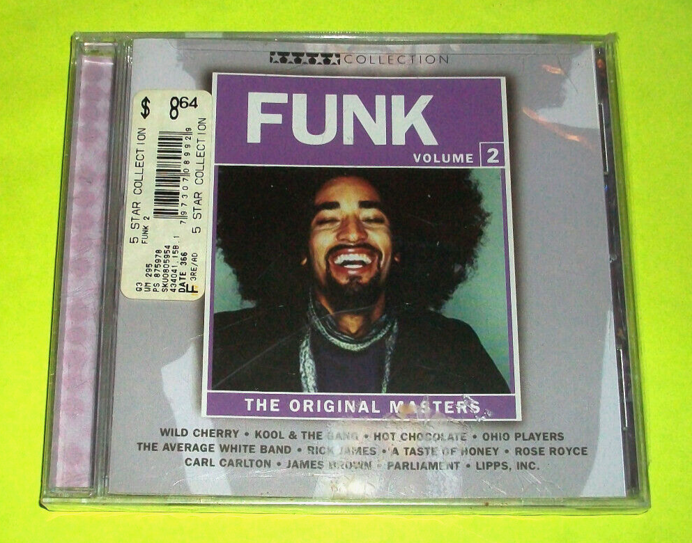 Funk Volume 2 The Original Masters Rick James Parliament Lipps 12 ...