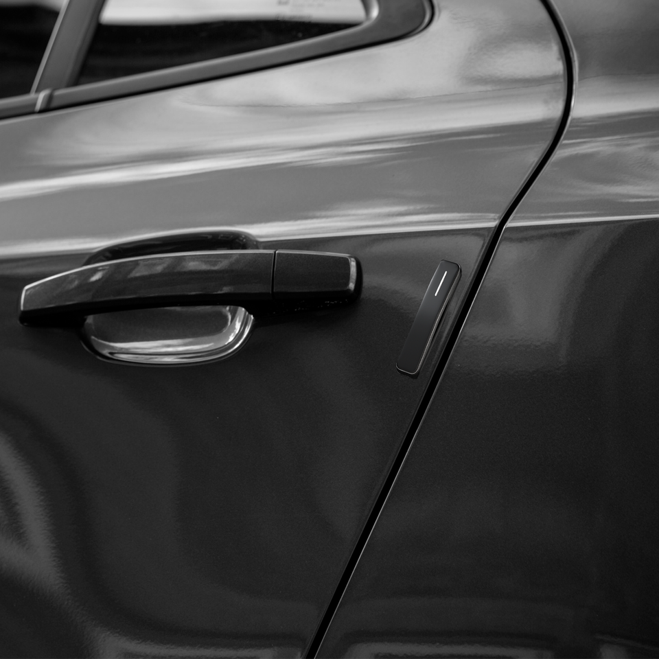 4x Car Door Edge Gap Guard Scratch Protector Anti-collision Corner ...