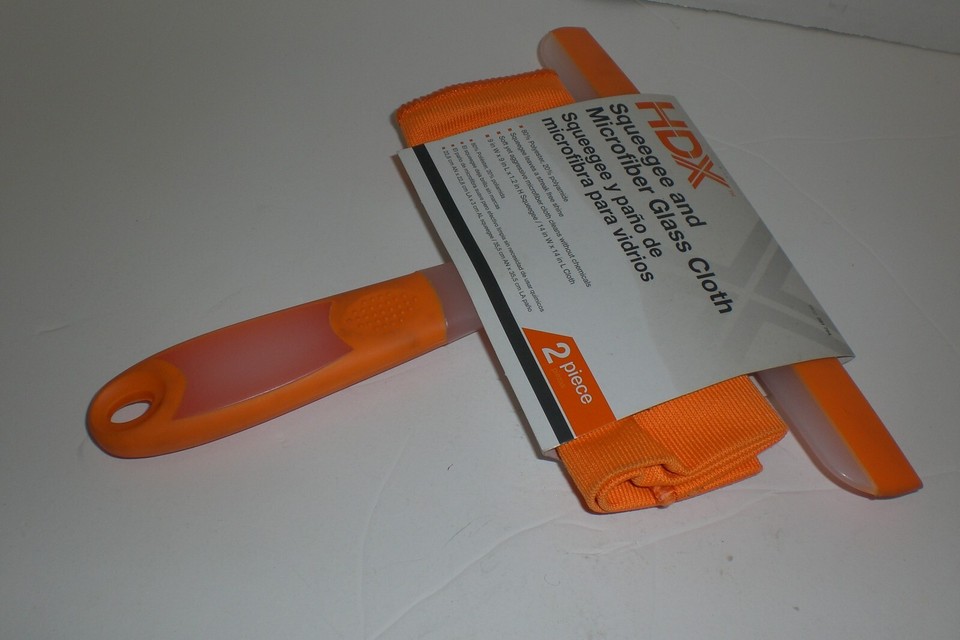 SQUEEGEE AND MICROFIBER GLASS CLOTH | eBay