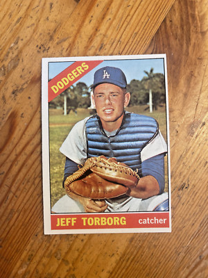 1966 Topps Jeff Torborg Card - Los Angeles Dodgers - #257 / Excellent ...