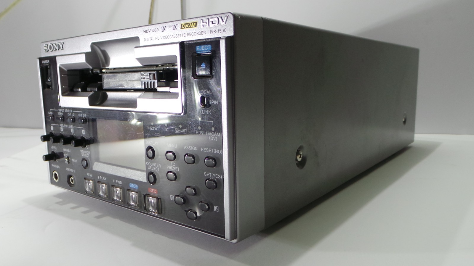 Sony HVR-1500 HDV/DVCAM 1080i, DIGITAL HD VIDEO CASSETTE RECORDER | eBay