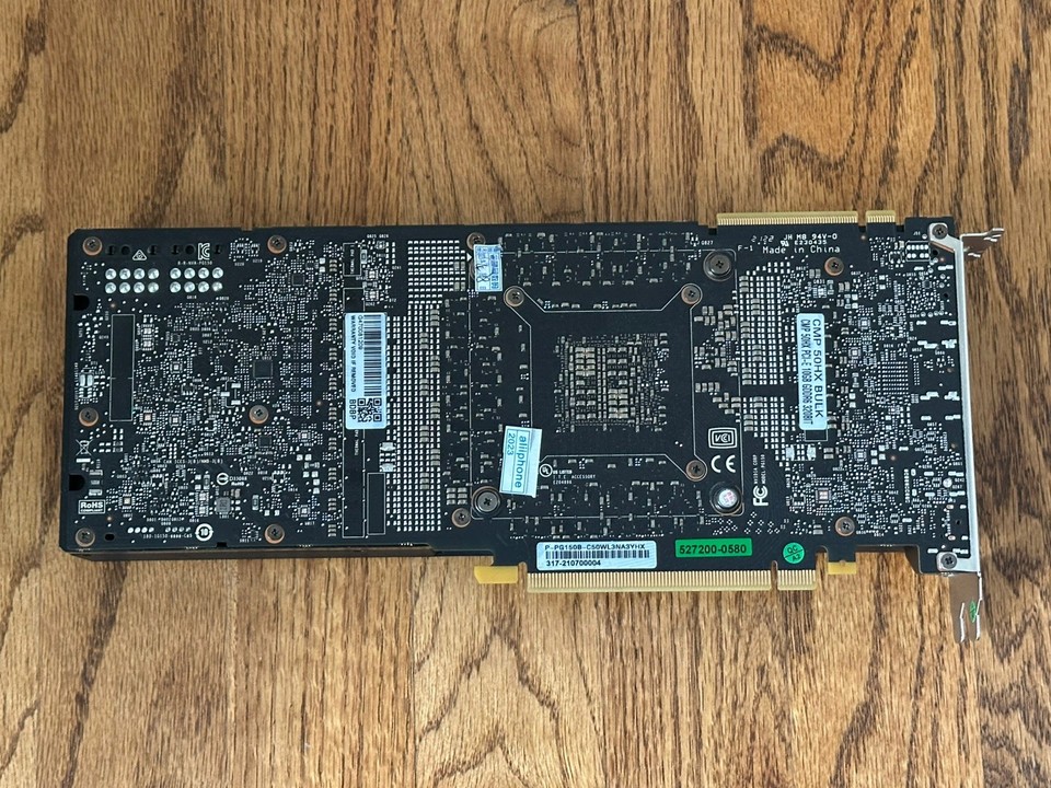 Nvidia CMP 50HX 220w Graphics Card 10 GB GPU Mining AI | eBay