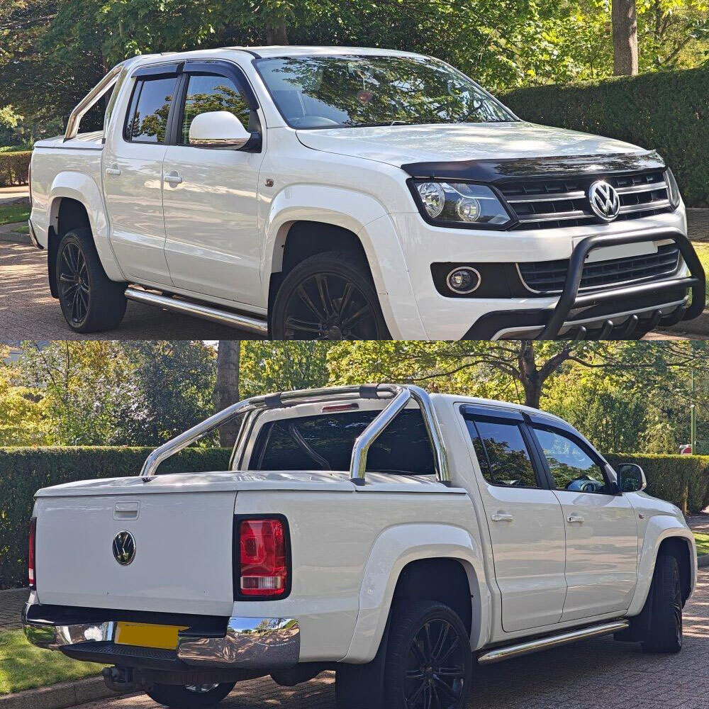 Wind Deflectors Window Sun Visors for VW Amarok 2010-2022 Double Cab ...