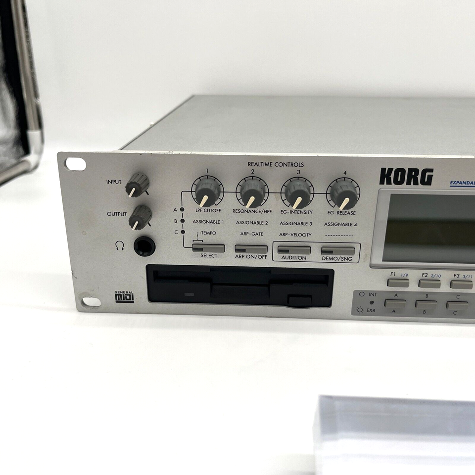 KORG TRITON RACK Sound Module Synth Synthesizer Sampler Used Tested ...