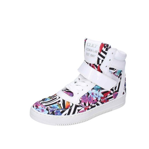 Women's shoes CULT 8 (EU 38) ankle boots multicolor textile leather ...