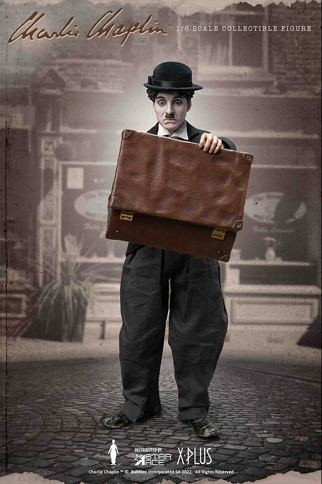 Charlie Chaplin 11.8in Collectable Action Figure X-Plus NIB | eBay