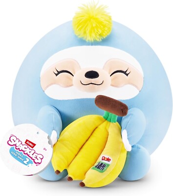 Snackles 14" Plush - Sloth With Bananas - New With Tag | eBay UK