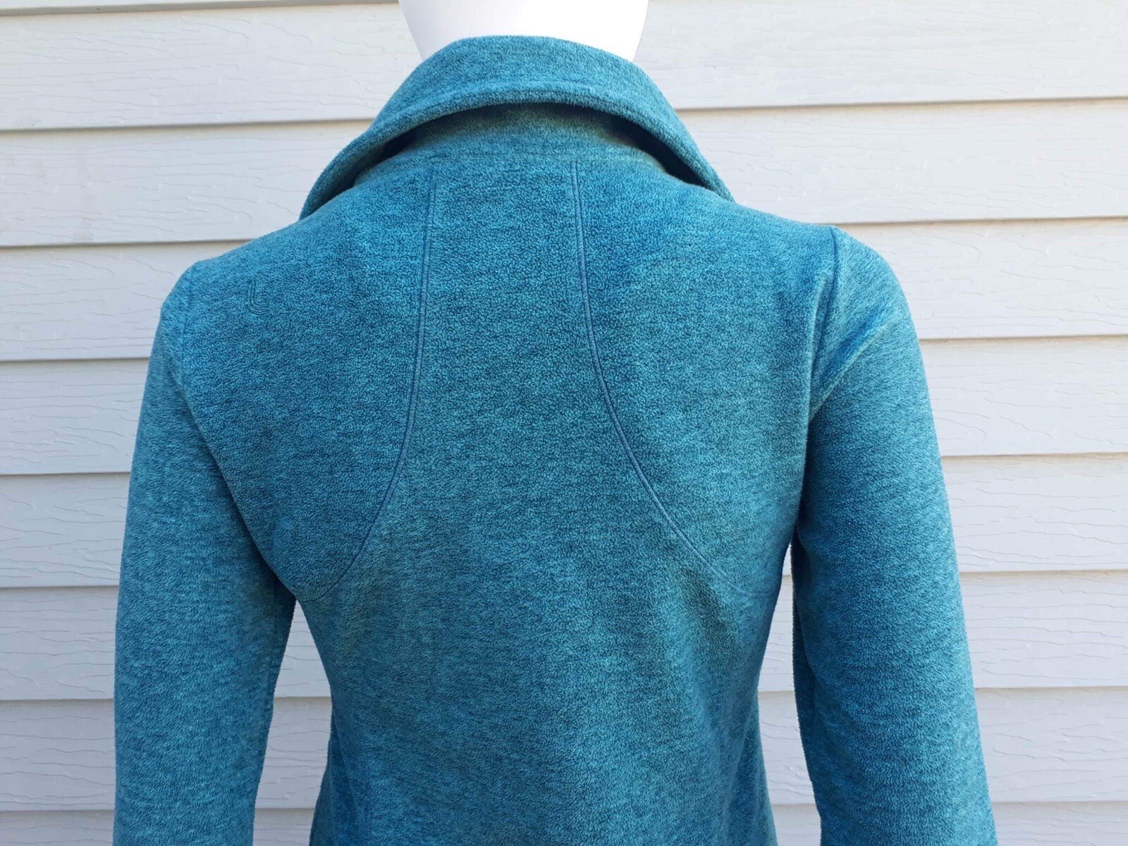 LOLE Women's Long Sleeve Full Zip Fleece Jacket Front Pockets Green ...