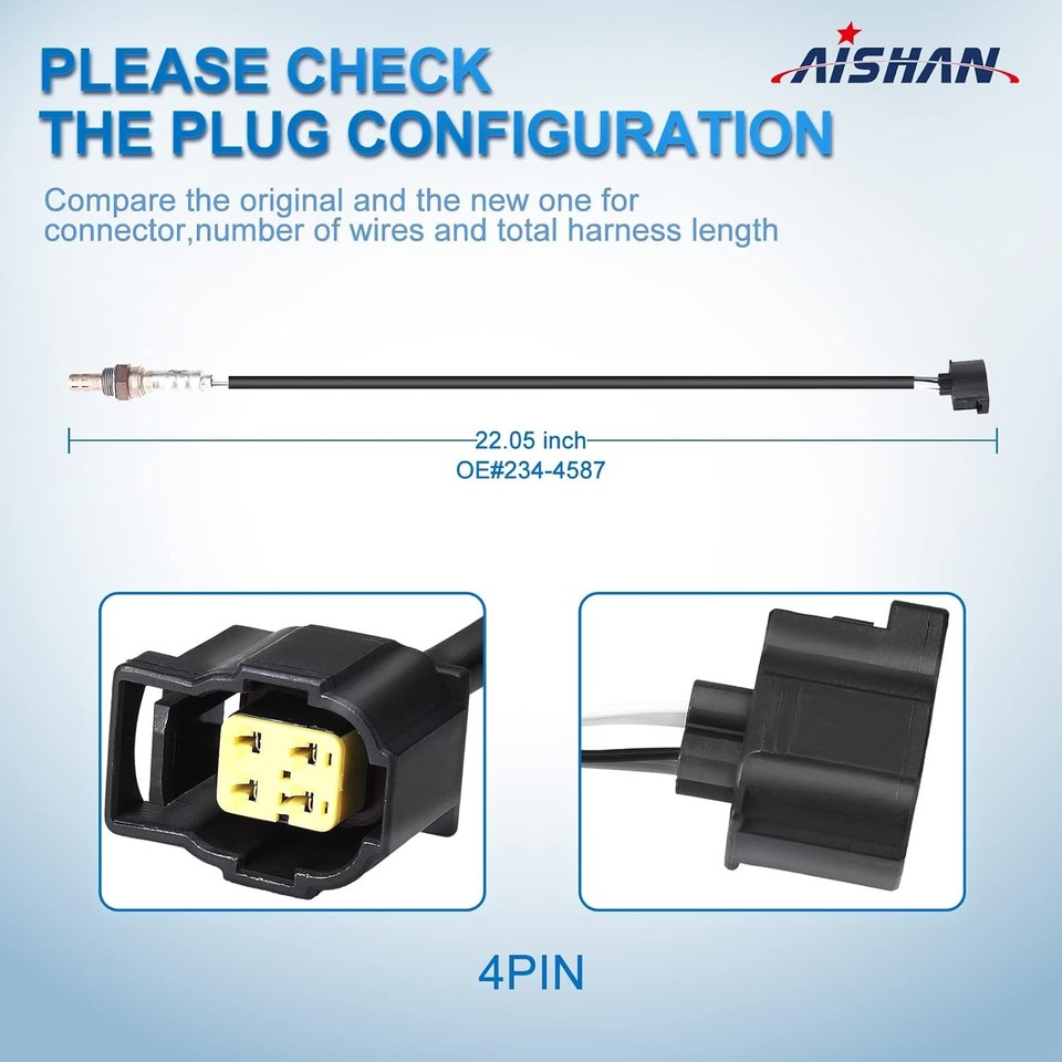 2PC O2 Oxygen Sensor Upstream/Downstream Compatible with Dodge Ram ...