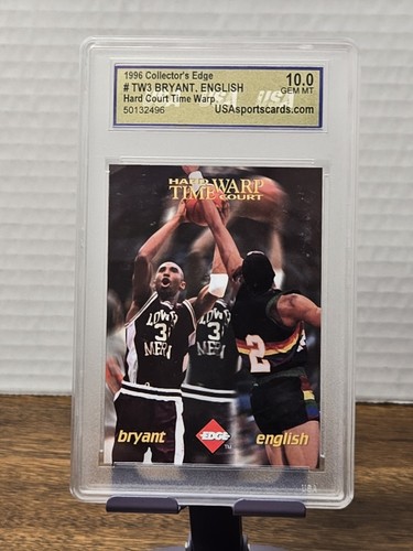 1996 KOBE BRYANT/ENGLISH Edge - #TW3 Time Warp - GEM MINT 10 by USA | eBay