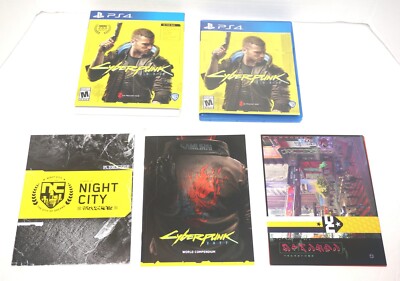 Cyberpunk 2077 2-Disc Game for Sony Playstation 4 with Slip Cover ...
