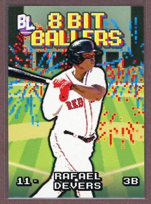2023 Topps Big League Baseball 8 Bit Ballers #8 Rafael Devers (Red Sox ...