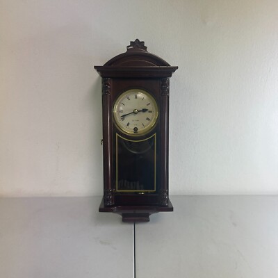 Vintage Spiegel Inc. Wind Up Wall Clock With Chimes Retro Made in Korea ...