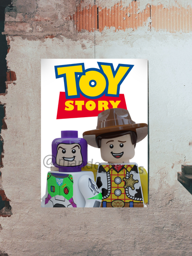 LEGO Toy Story Movie Poster - Custom Print - A3 - A4 size | eBay