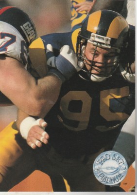 FREE SHIPPING-MINT-1991 Pro Set Platinum #60 Mike Piel RAMS | eBay