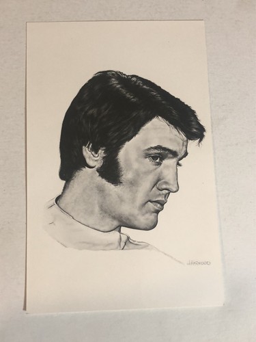 Elvis Presley Postcard Elvis With Sideburns | eBay