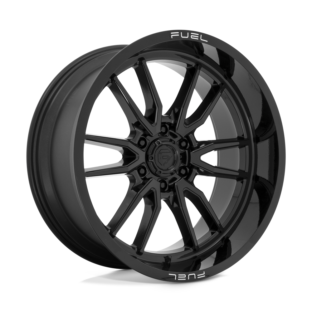 Fuel D760 Clash Gloss Black 1-Piece Wheels: 22x10, 6x139.7/6x5.5, -18 ...