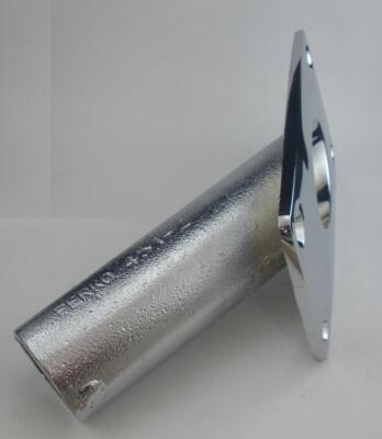 Perko 474002CHR 002 #2 Outrigger Pole Holder Bracket Deck Mount | eBay