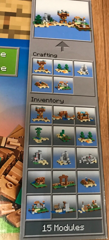 Lego 21135 Minecraft The Crafting Box 2.0 717 pcs 8+~NEW & lego sealed ...