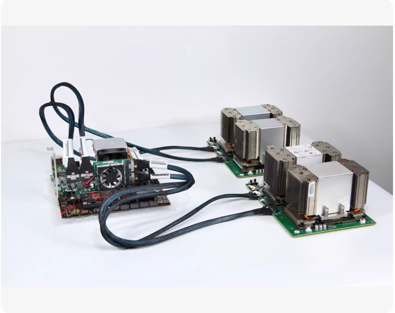 PLX8749 + NVIDIA V100 SXM2 300G NVlink interconnect Dual Card SXM2 ...
