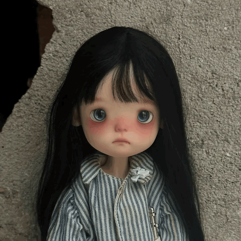 1/6 BJD Doll SD Handmade Resin Ball Joint Cute Girl W/Face Makeup Bare ...