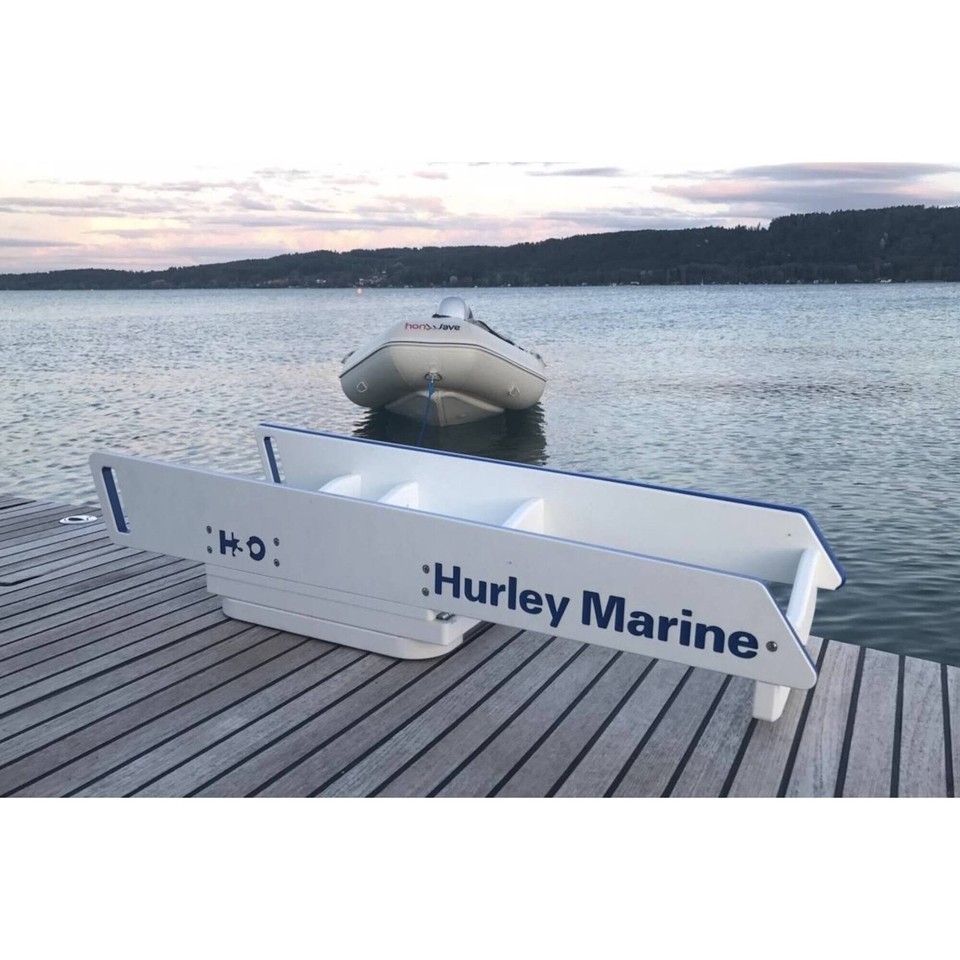 Marine H30 DAVIT WITH MANUAL WINCH WHITE | eBay