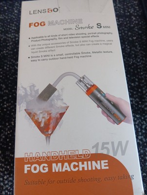 LENSGO Smoke K 30W Portable Fog Machine Mini Smoke Machine with Remote ...