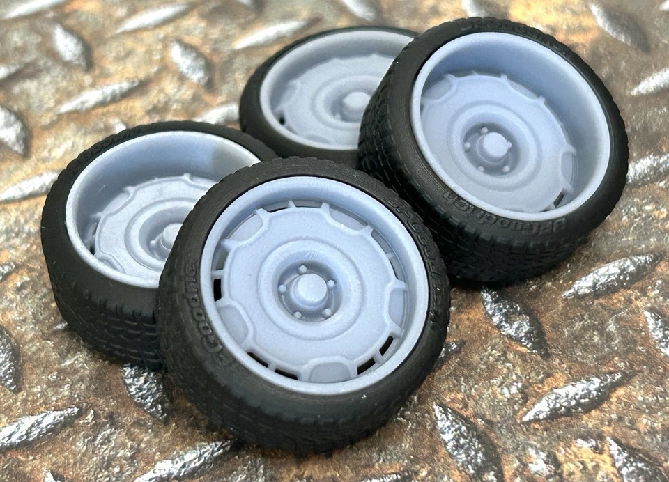 Resin 21 Inch “US Mags Arlington” Model car Wheels/Tires 1/24 1/25 ...