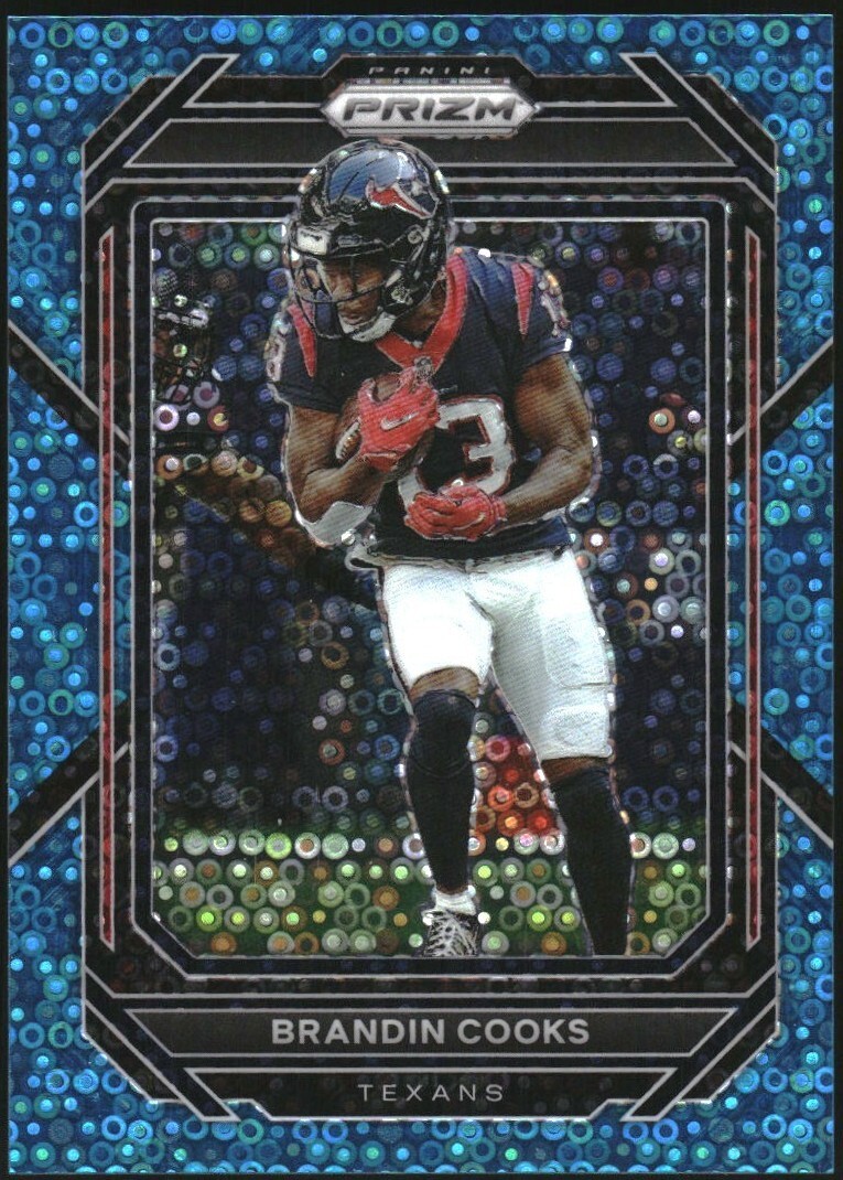 2022 Panini Prizm - Brandin Cooks #116 No Huddle Blue Prizm /79 for ...