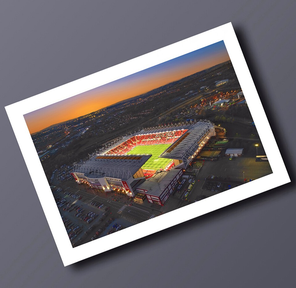 Stoke City Gifts, Framed Picture, Print, Bet 365 Stadium, Britannia ...