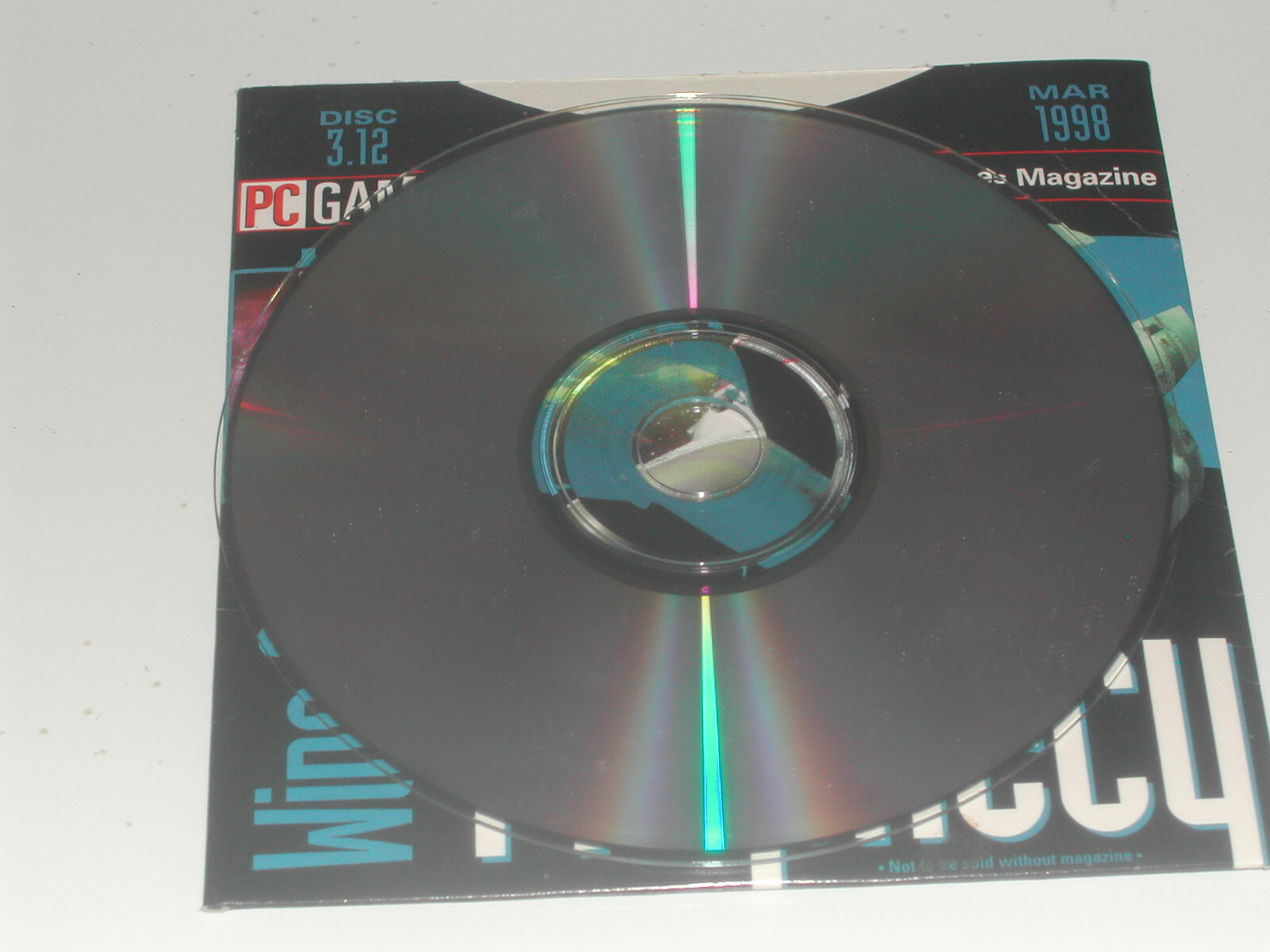 PC Gamer march 1998 Disc 3.12 - PC CD Computer game Demo Disc Only | eBay
