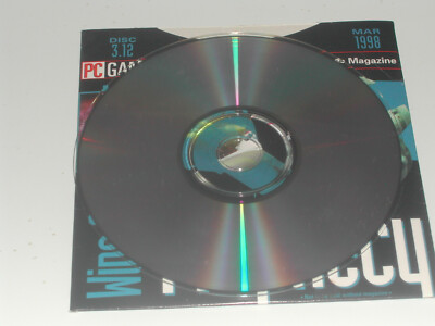 PC Gamer march 1998 Disc 3.12 - PC CD Computer game Demo Disc Only | eBay