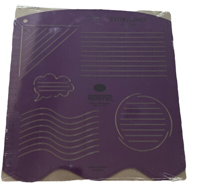 Creative Memories Storylines Template Journaling Guidelines Stencil New ...