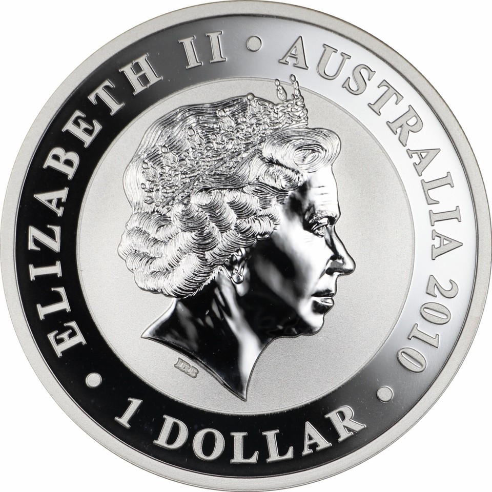 2010 1 oz Silver Australian Koala 999 Silver Brilliant Uncirculated in ...