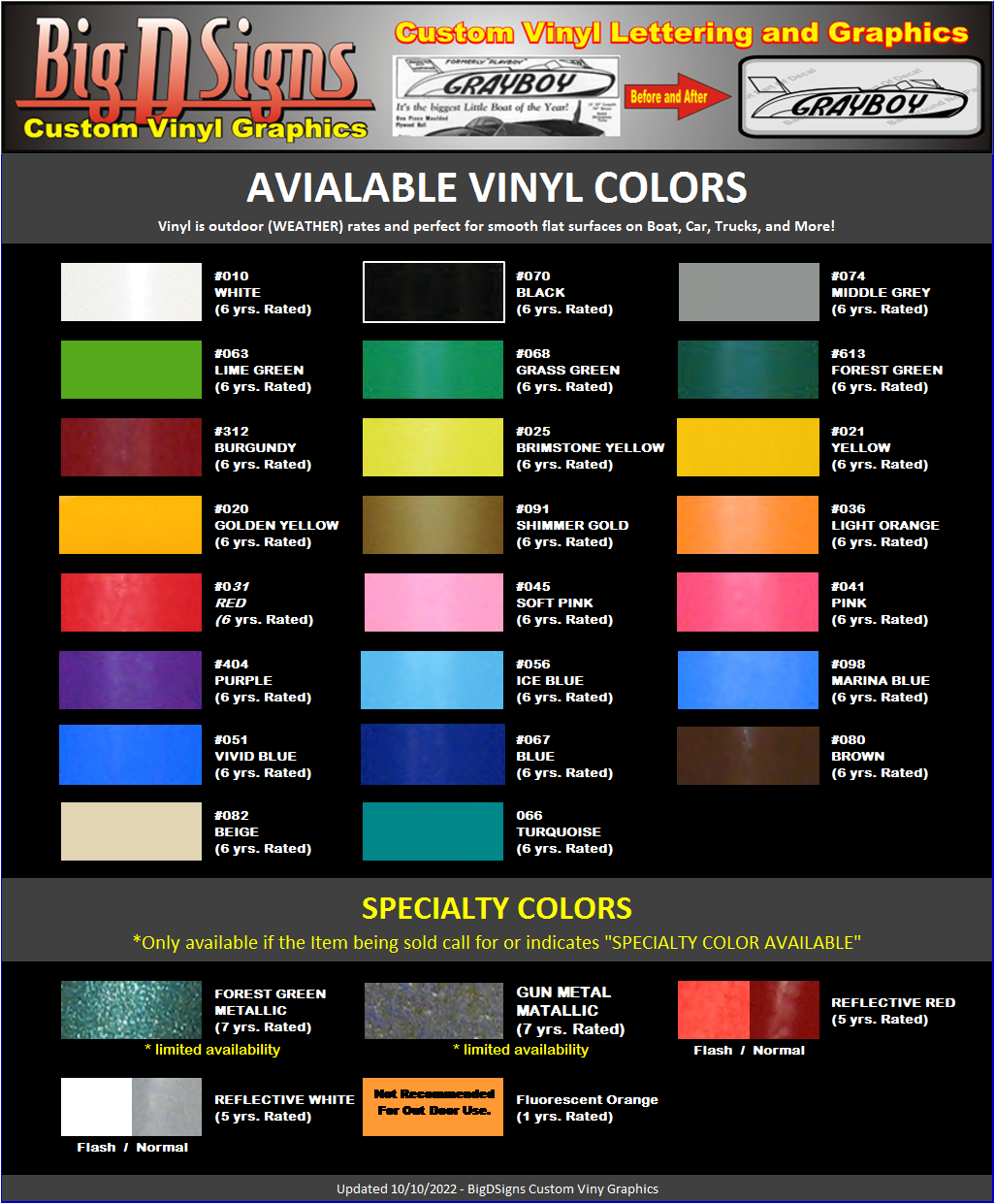 Shoreland'r Trailer Decals Set (Qty 2) 15.4" x 1.75" Each Boats Car ...