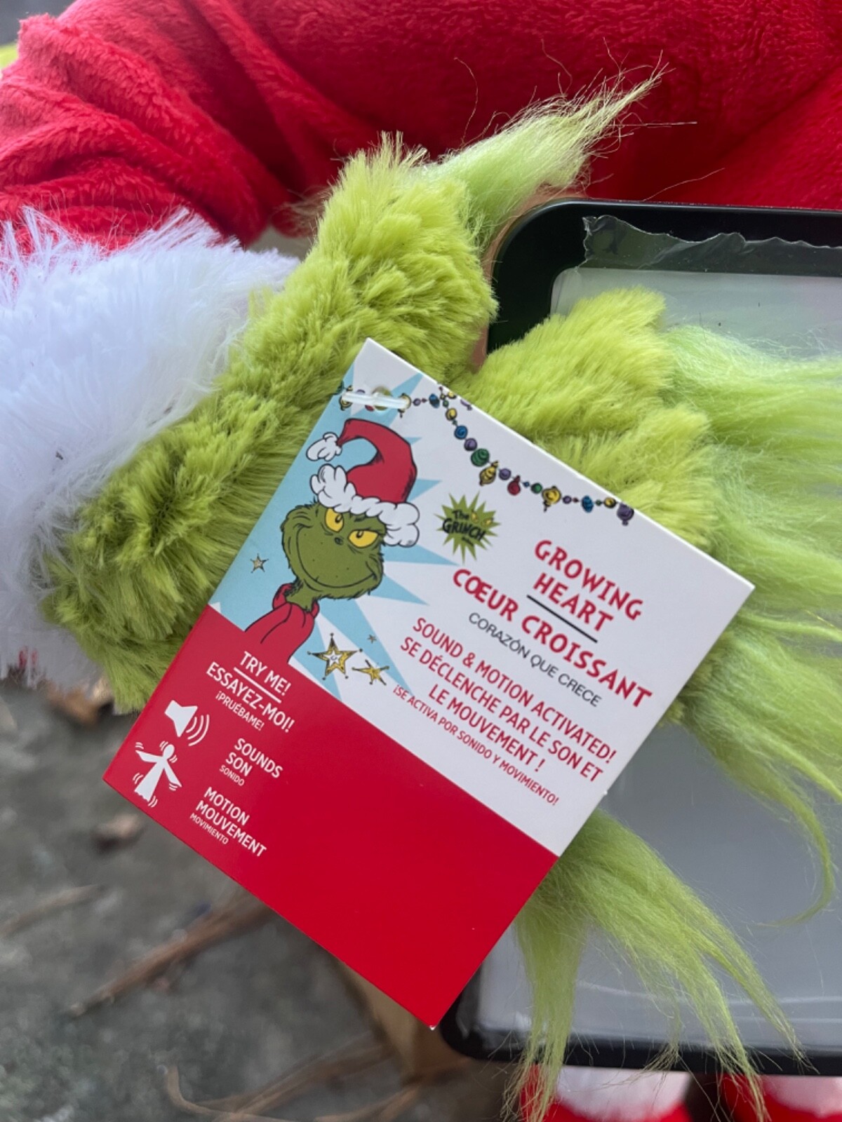 grinch growing heart animatronic | eBay