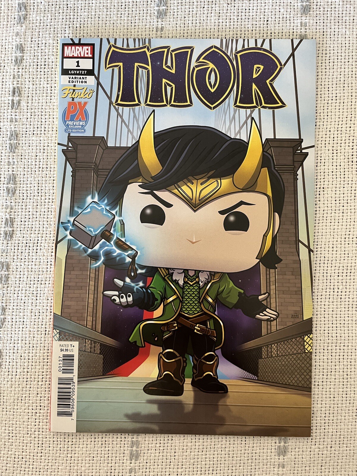 Thor #1, vol 6 - (2020) - Loki Funko PX Previews Variant - Marvel ...