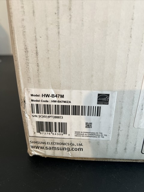 Samsung B47M 4.1-Channel Soundbar w/ Wireless Rear Speaker Kit & DOLBY ...