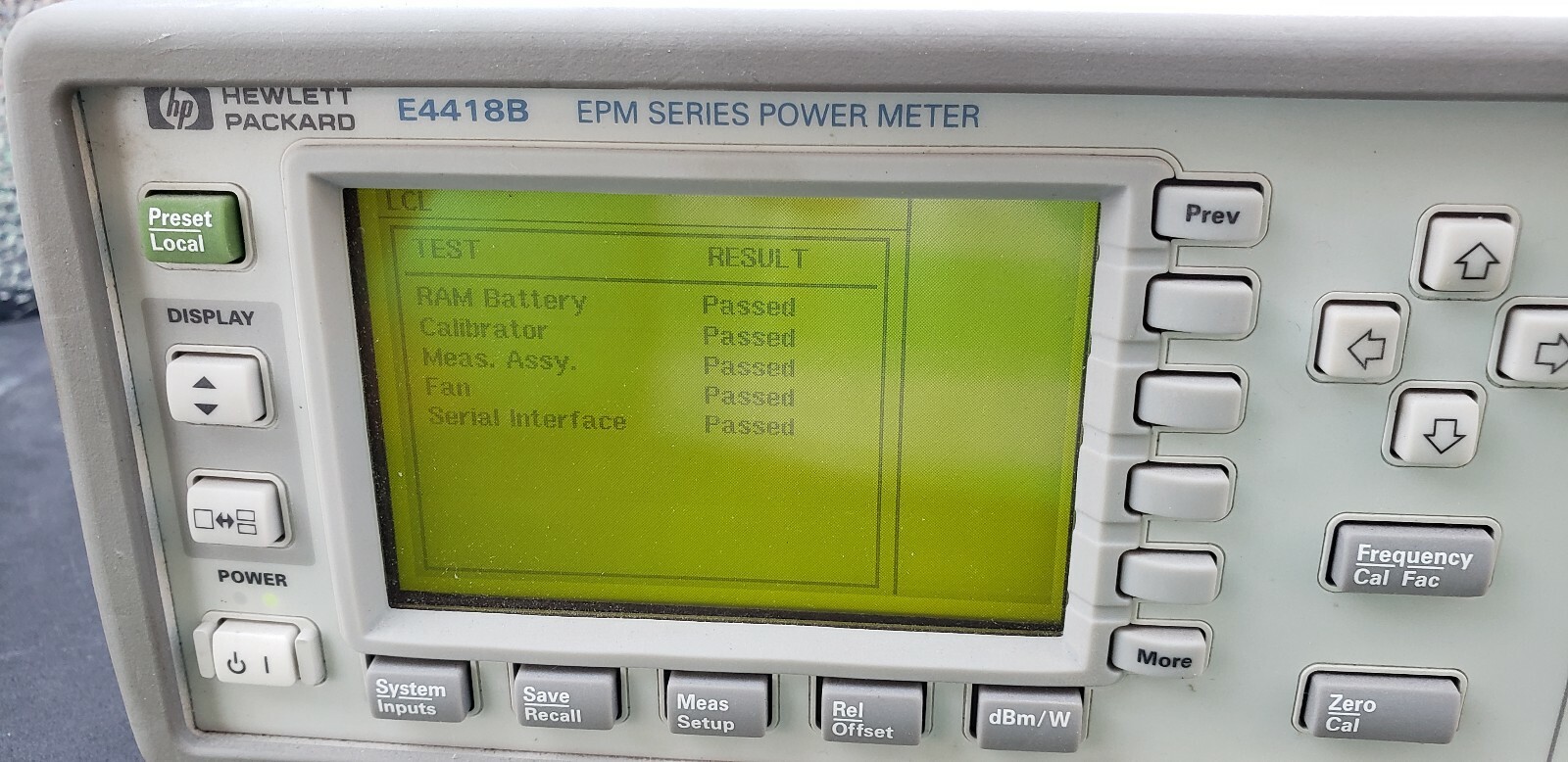 HP Agilent EPM E4418B Power Meter Hewlett Packard | eBay