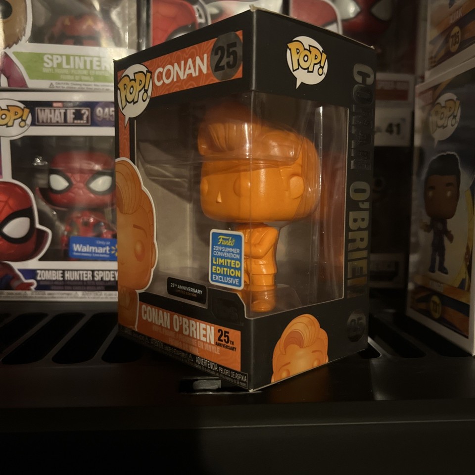 Funko Pop! Conan O'Brien (Orange) #25 25th Anniversary (2019 Summer Con ...