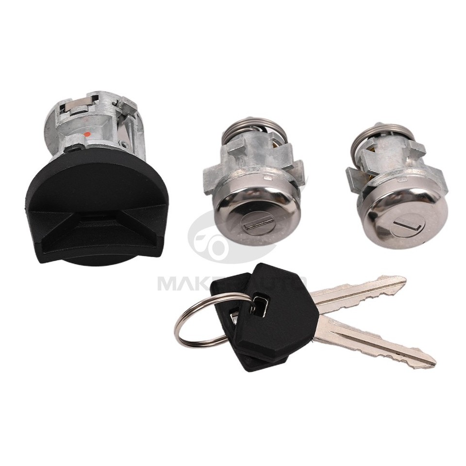 New Ignition & Door Lock Cylinder Set Fits 98-01 Ram 1500 2500 3500 Key ...