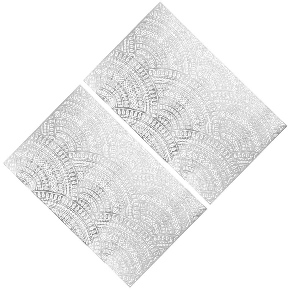 2pcs Placemats Cup Mats Tumbler Pads Home Placemats Modern Mat ...