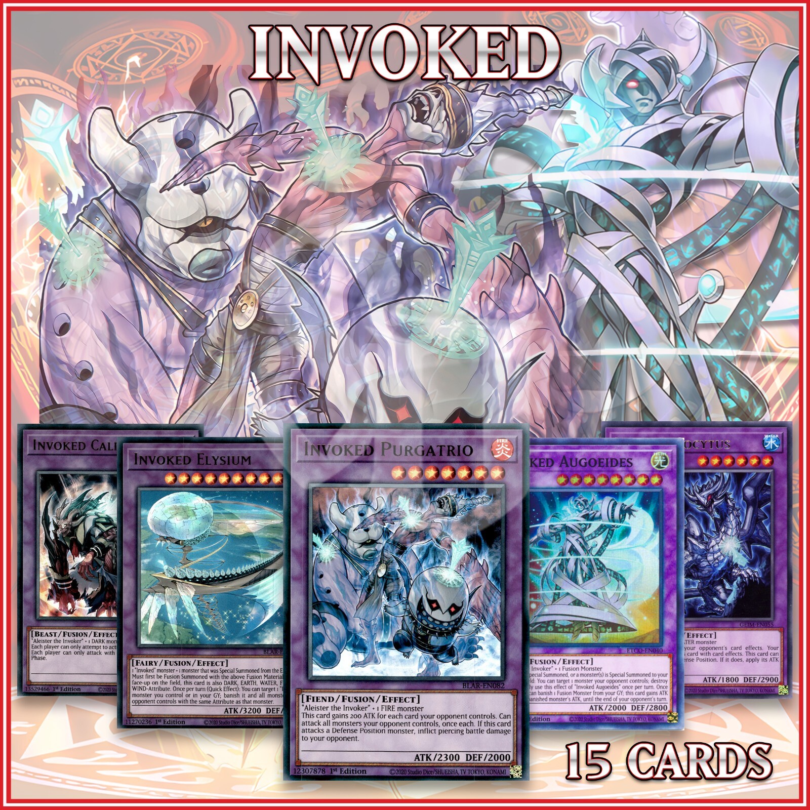 INVOKED DECK 15 | Augoeides Caliga Cocytus Elysium Purgatrio ...