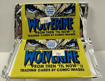 1992 Marvel Wolverine From Then Til Now 2 CARD PACK LOT (2 PACKS) | eBay