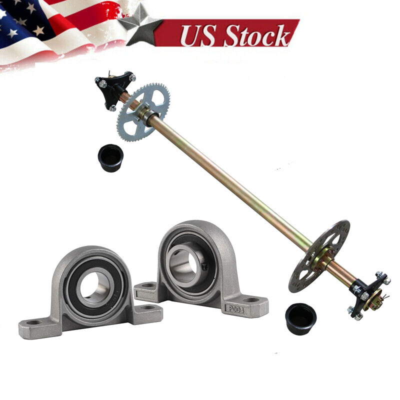 29'' 32'' 44'' inch Go Kart Rear Live Axle Kit Drift Trike e-ATV Quad ...